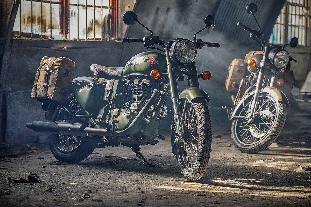 Limited edition 2018 Royal Enfield Classic 500 Pegasus unveiled ... Limited edition 2018 Royal Enfield Classic 500 Pegasus unveiled ...