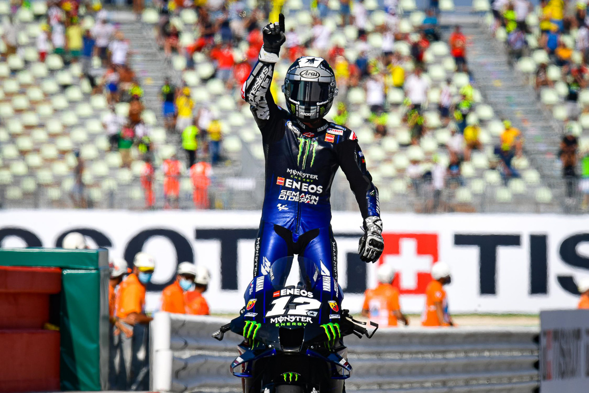 MotoGP: Maverick Vinales wins in crash-fest Misano - Motorcycle news ... MotoGP: Maverick Vinales wins in crash-fest Misano - Motorcycle news ...