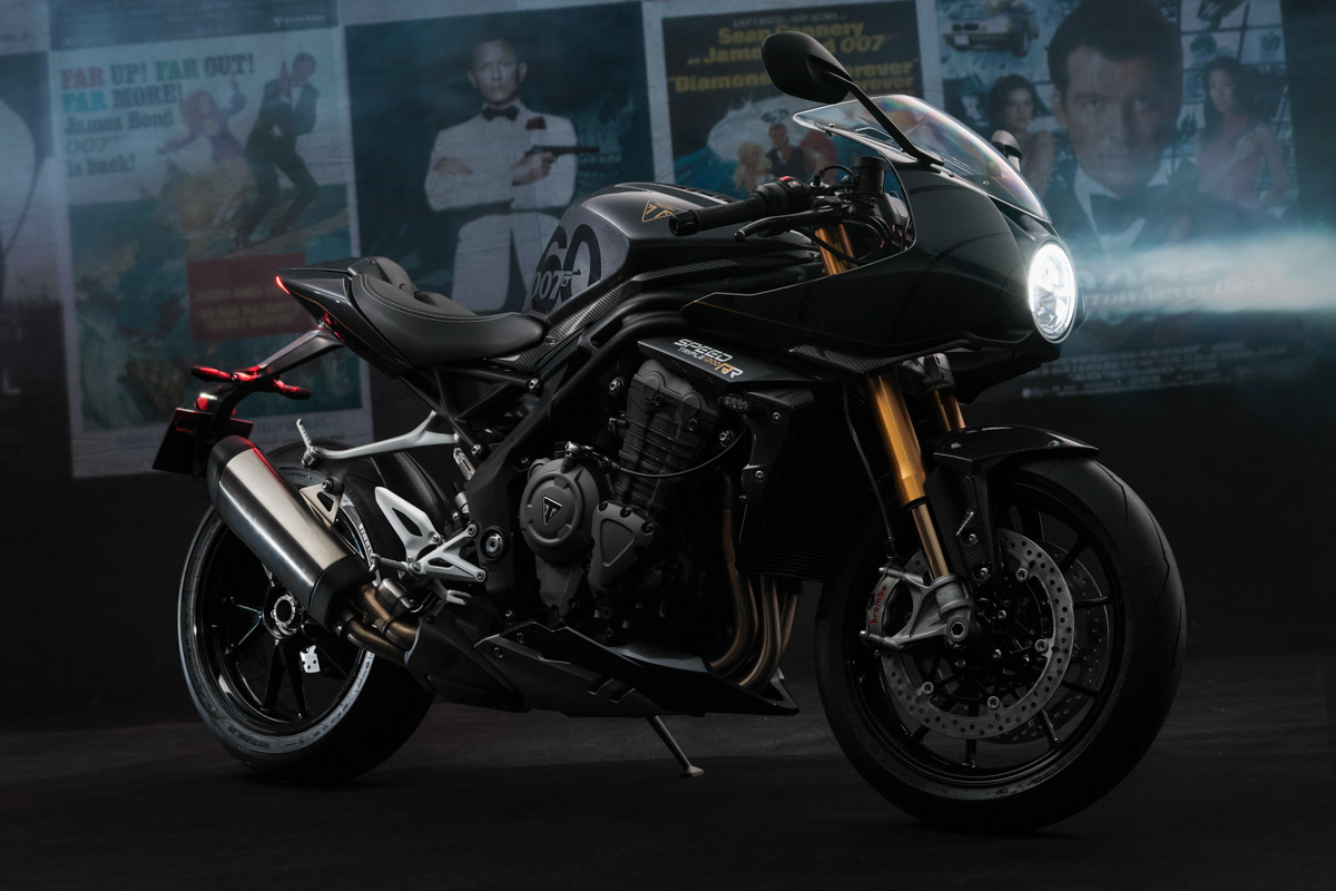 Triumph Speed Triple 1200 RR Bond Edition Announced - BikesRepublic.com Triumph Speed Triple 1200 RR Bond Edition Announced - BikesRepublic.com